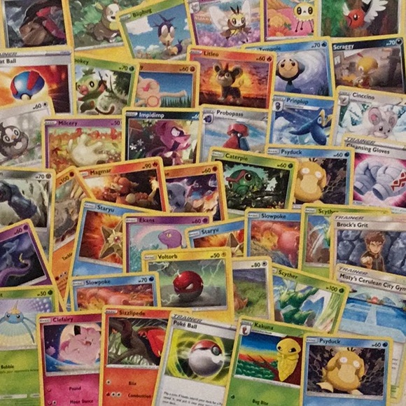 Pokemon | Other | Pokemon Cards Assorted Lot Of 5 Card Assortment Tcg ...